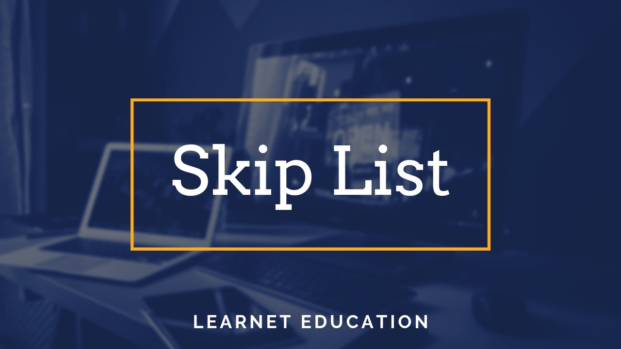Skip List Data Structure With Implementation In Python Youtube