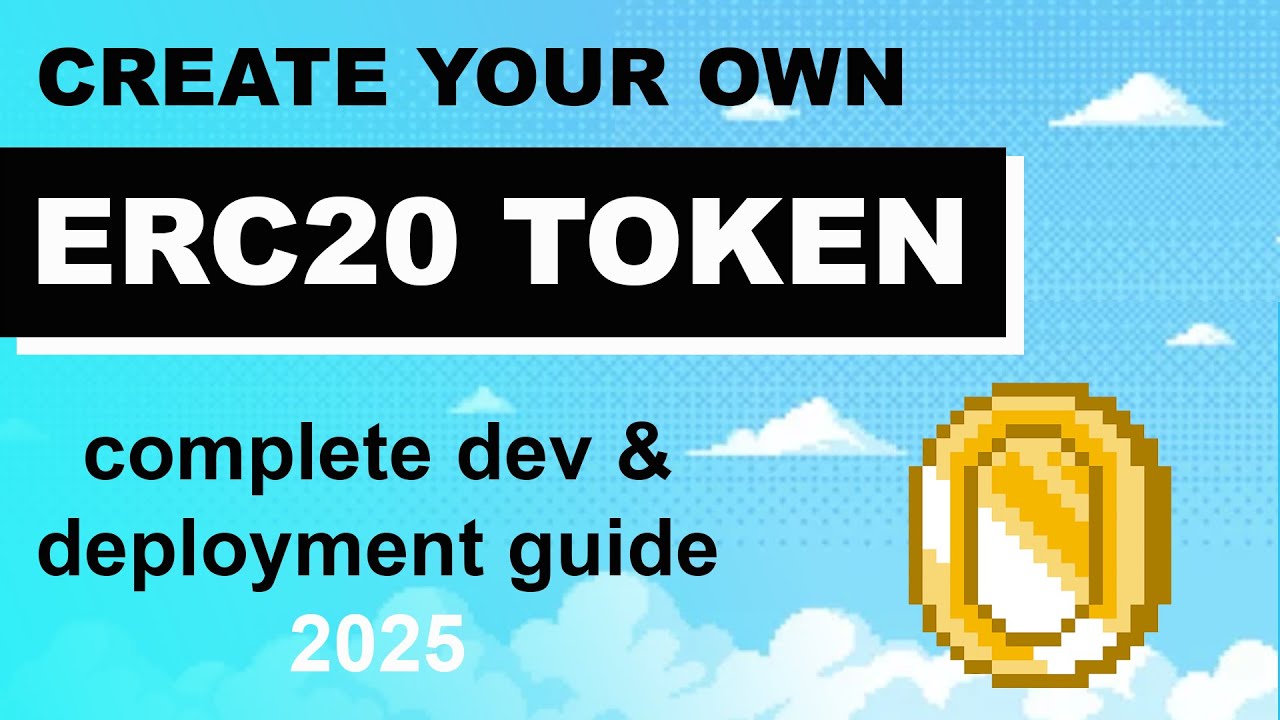 Erc20 Token Tutorial Create Your Own Cryptocurrency 2025 Youtube