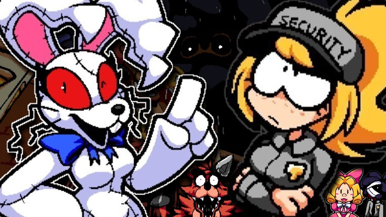 Vanessa Meets Vanny Fnaf Five Nights At Frickbear S 3 Demo Hard