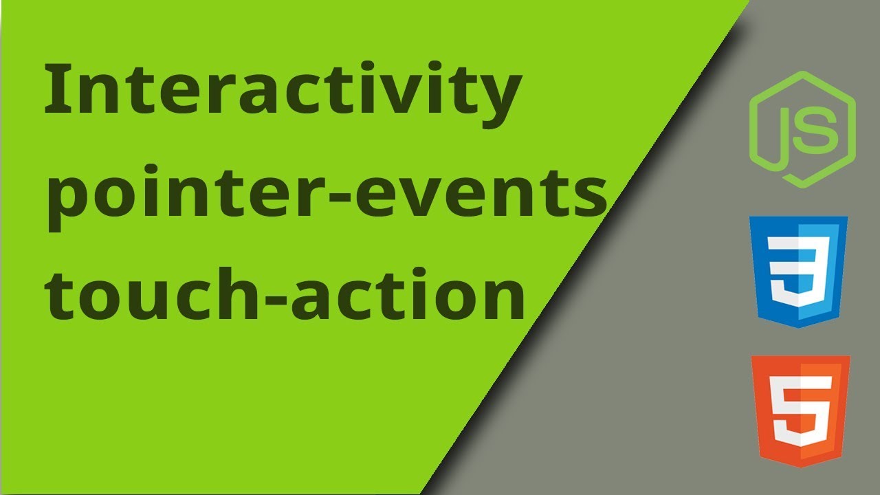 Pointer Events