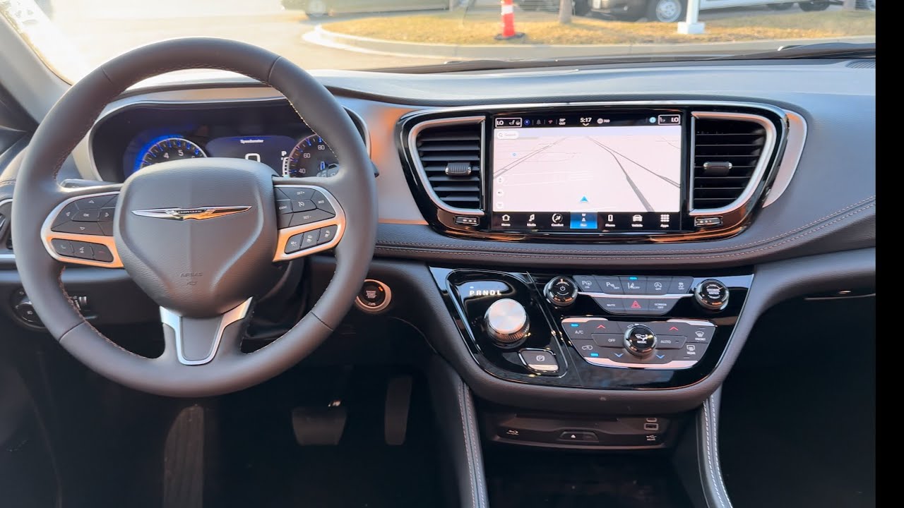 2024 Chrysler Pacifica Pinnacle Interior Car Conversations Youtube