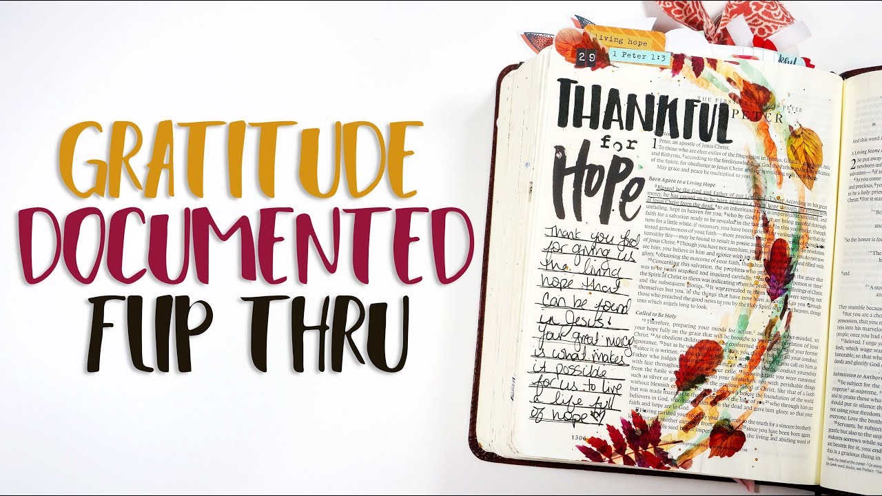 Gratitude Documented Flip Thru Youtube