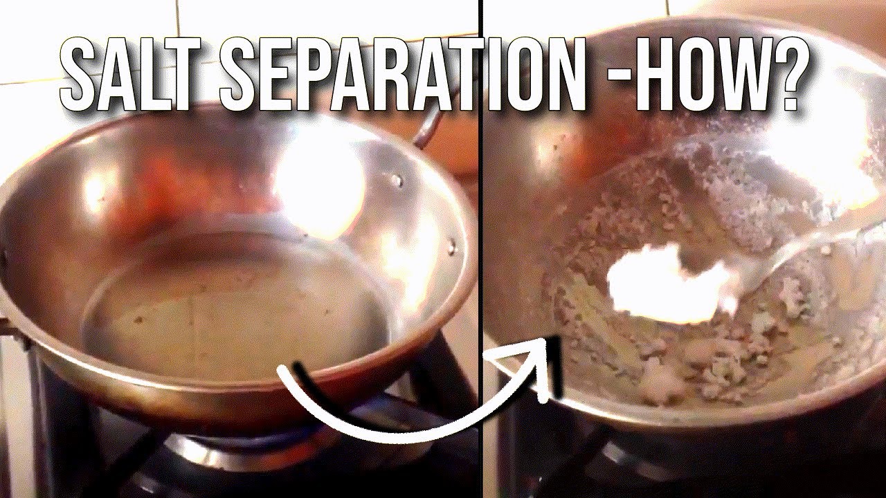 Boiling Salt Water Experiment