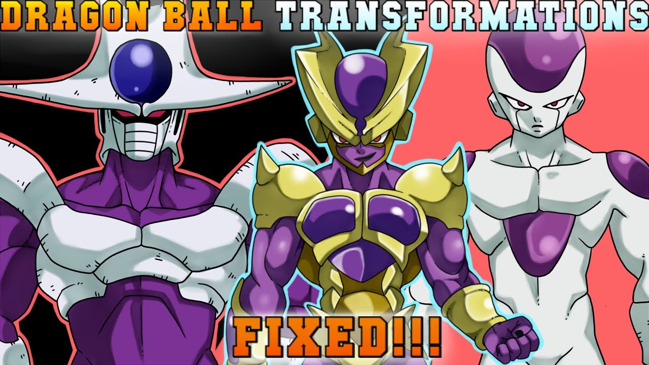 I Redesigned Dragon Ball Transformations Youtube