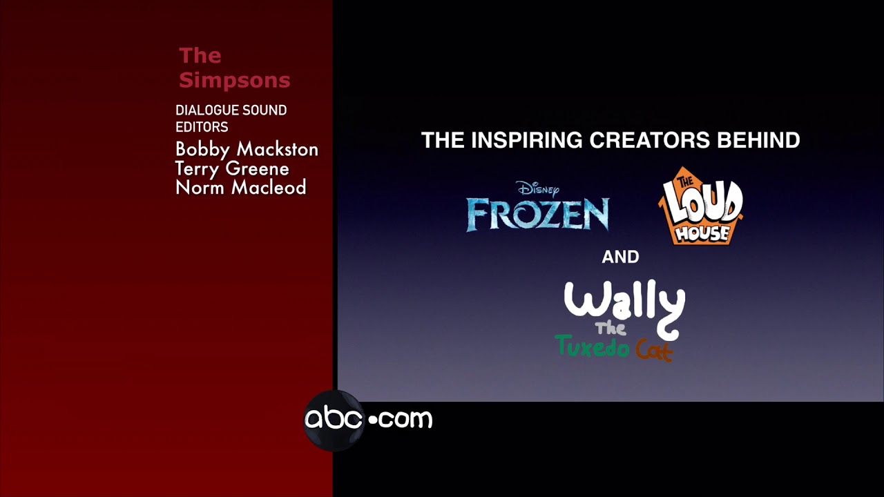 My Own Versions Of The Abc Split Screen Credits Youtube