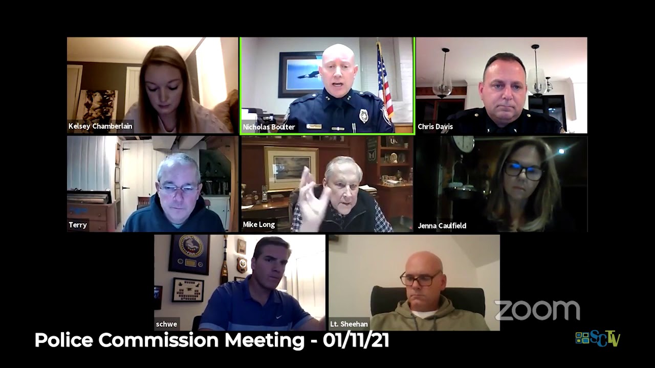 Police Commission Meeting January 11 2021 Youtube