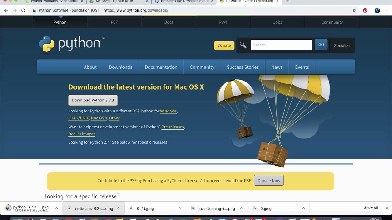 How To Install And Execute Python Program In Mac Part 1 Youtube