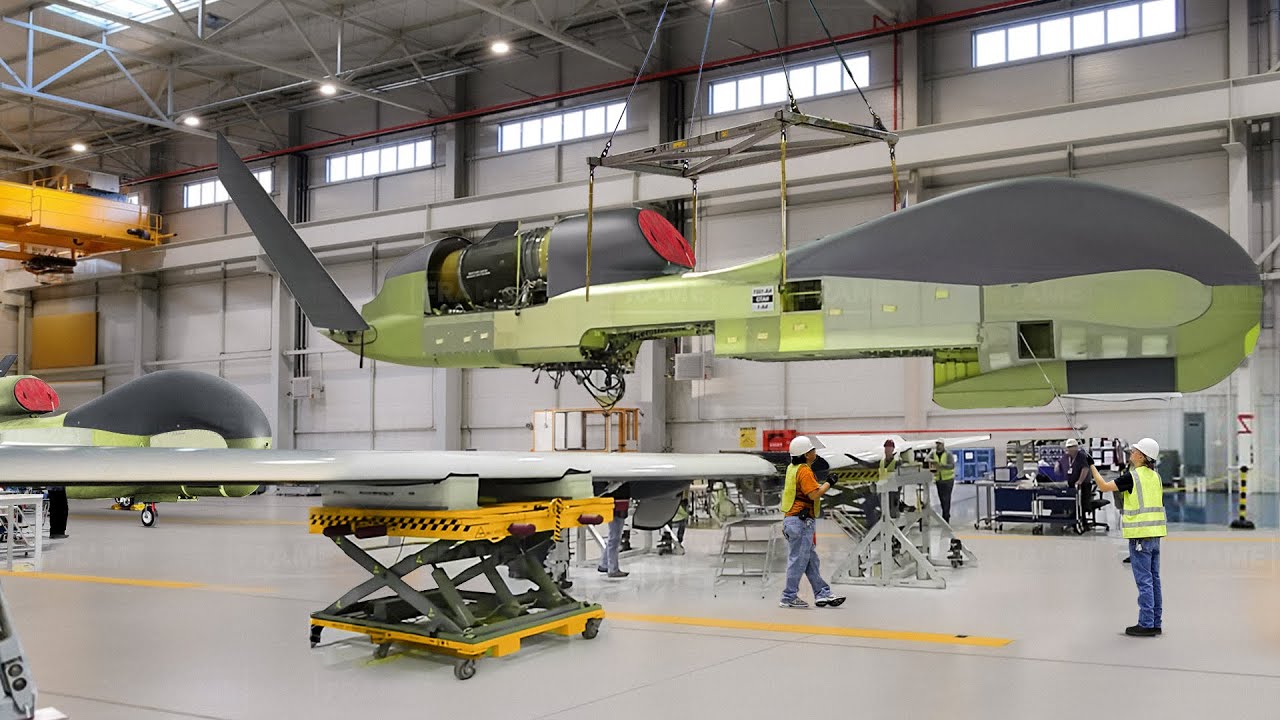 Tour Of Billion Us Factory Producing Most Feared Us Drone