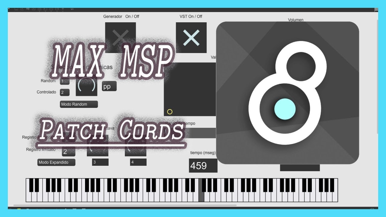 How To Connect Multiple Patch Cords Max Msp Youtube