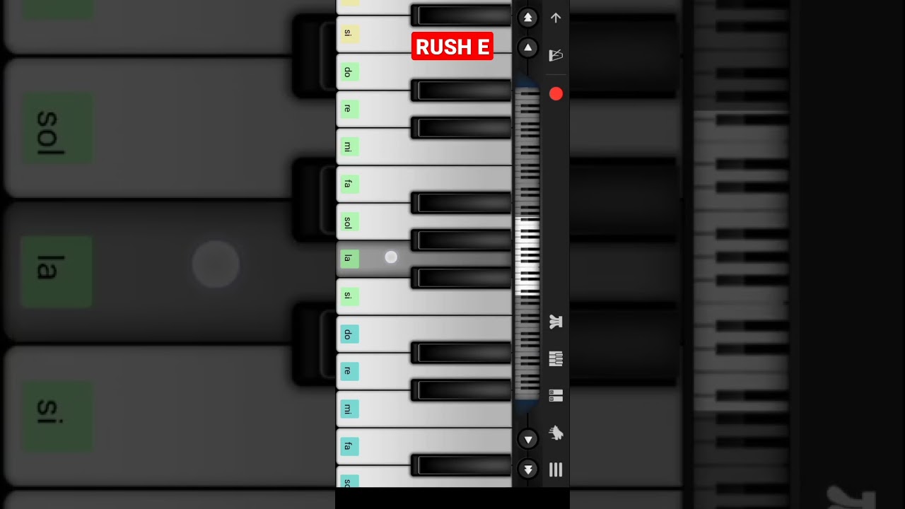 Rush E Piano Tutorial Youtube