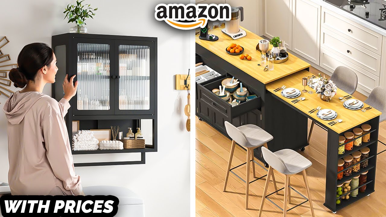25 New Amazon Finds For Tiny Apartments Smart Space Saving Furniture