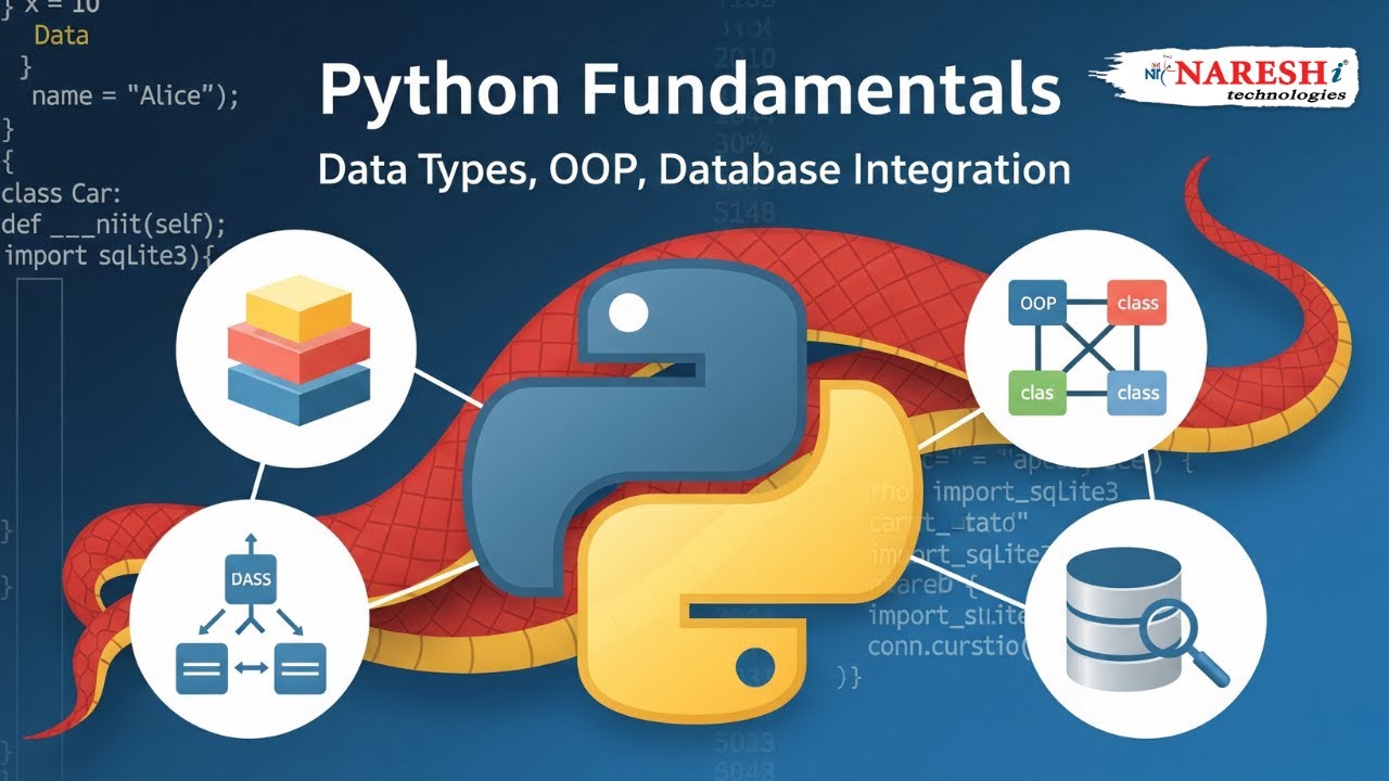 Python Fundamentals Mastery Data Types Oop Database Integration Guide