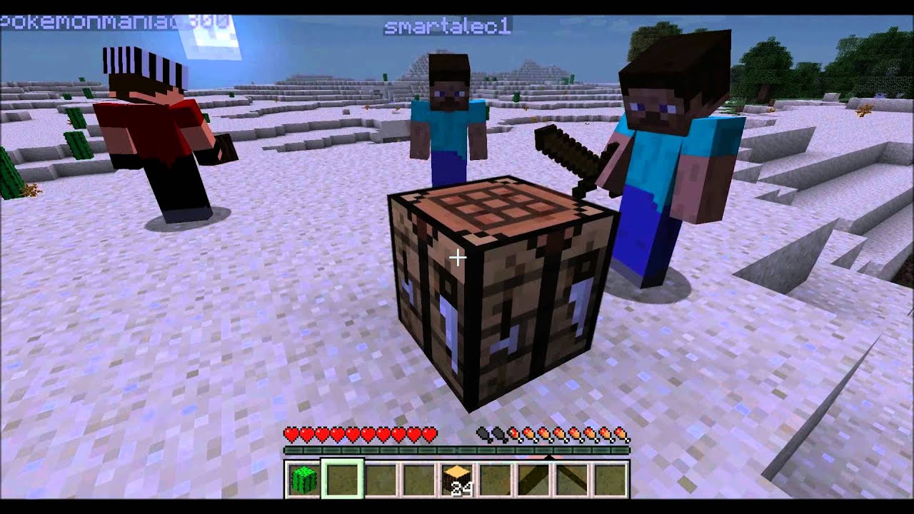 Minecraft Multiplayer Survival Part 1 Youtube
