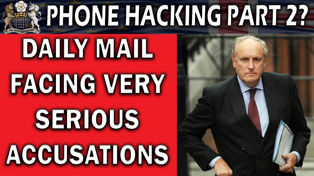 Daily Mail Face Serious Allegations Youtube