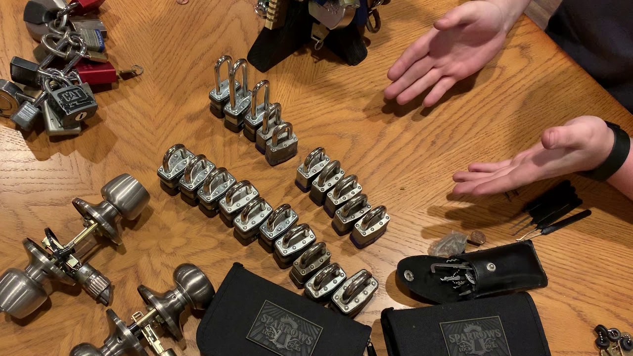 V5 Single Pin Picking 20 Master Locks Youtube