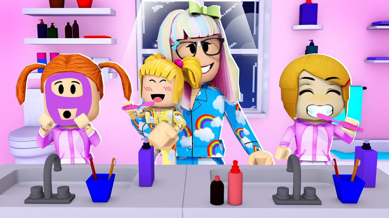 Roblox Family Bloxburg Morning Routine Youtube