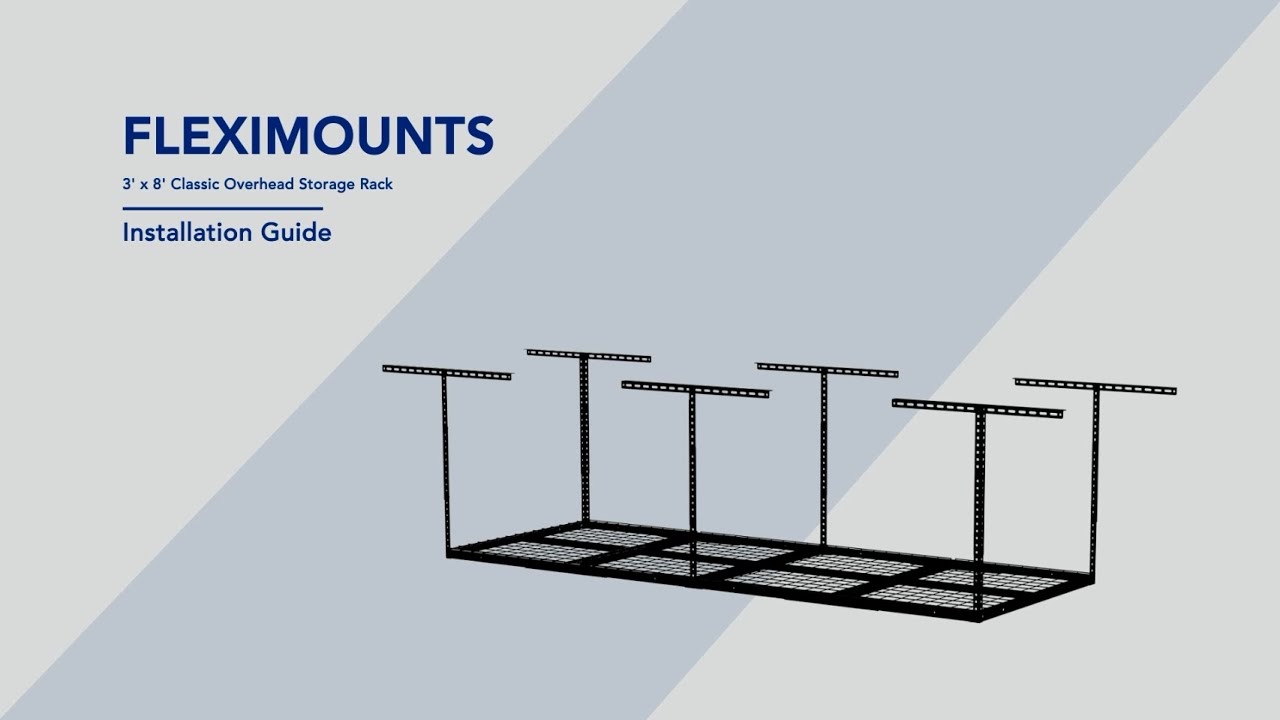Eagle Industrial Overhead Storage Rack Installation Video At Alyssa