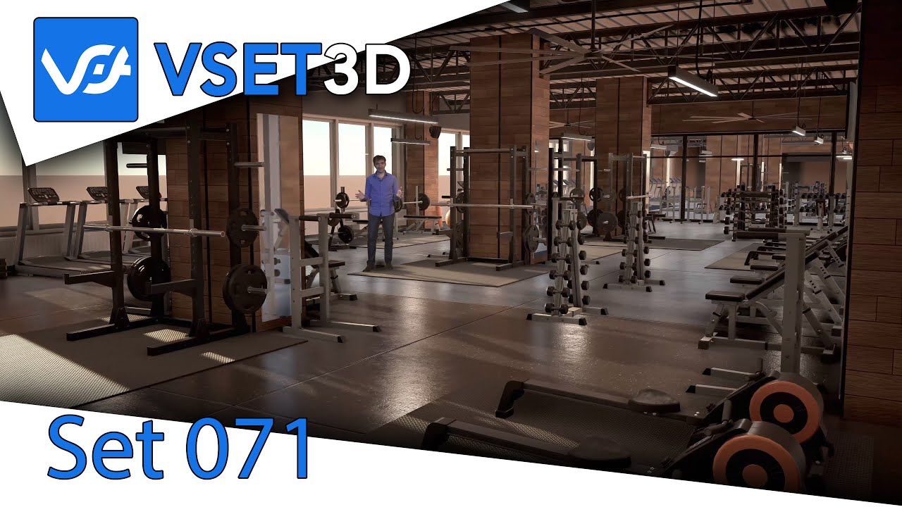 Vset3d Set 071 Virtual Studio Software Youtube