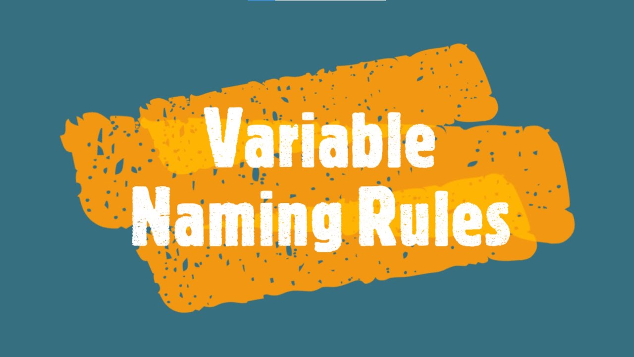 Javascript Variable Naming Rules Youtube
