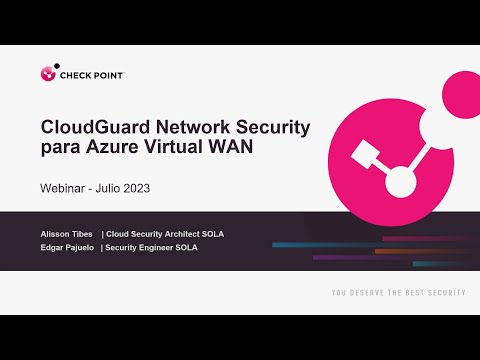 Cloudguard Network Security Con Azure Virtual Wan Check Point Checkmates