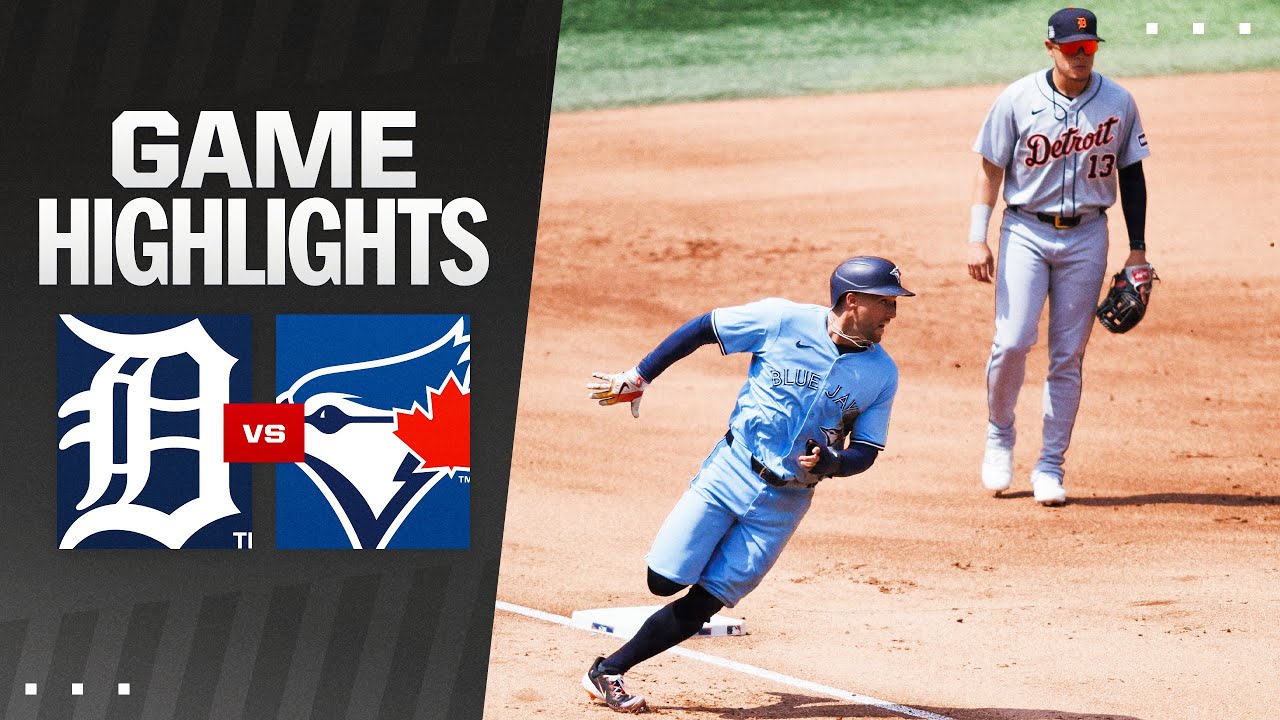 Tigers Vs Blue Jays Game Highlights 7 21 24 Mlb Highlights