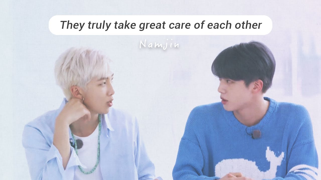 Namjinпѕњseokjin And Namjoon Truly Take Great Care Of Each Other рџ Youtube