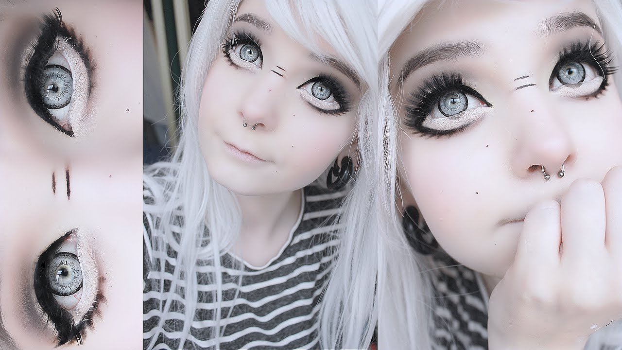 Big Anime Eyes Makeup Tutorial Saubhaya Makeup