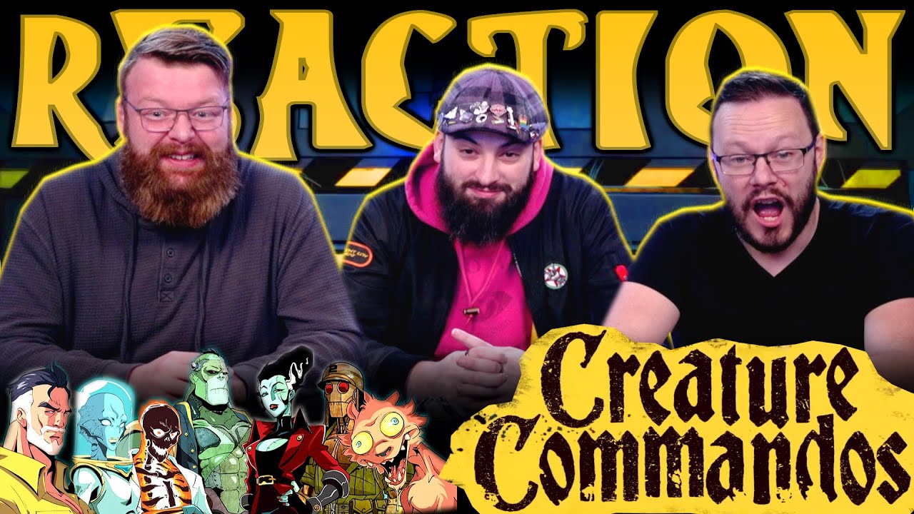 Creature Commandos Official Trailer Max Reaction Youtube