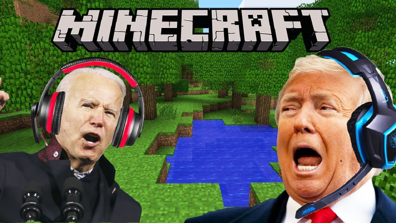 Us Presidents Play Minecraft Youtube