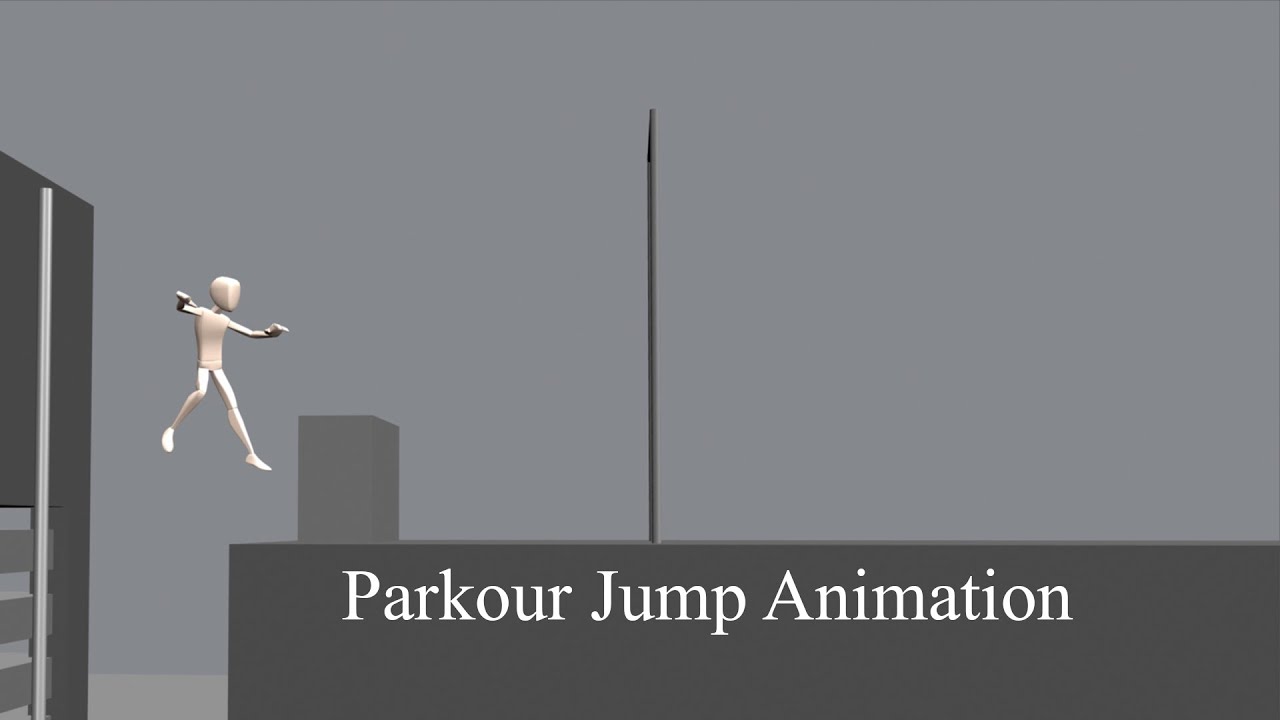 Parkour Jump Animation Youtube