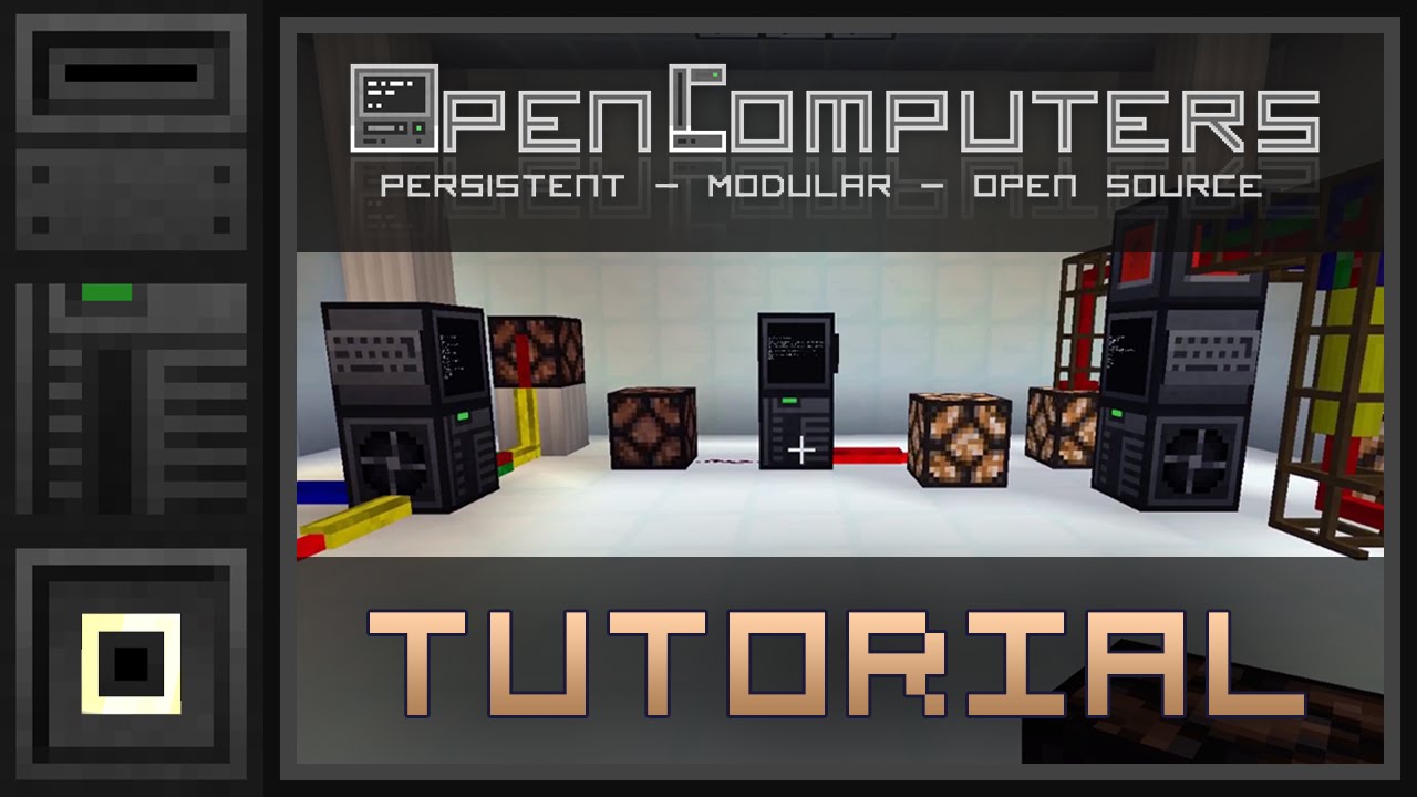 Opencomputers V1 1 Tutorial 3 Redstone English Youtube