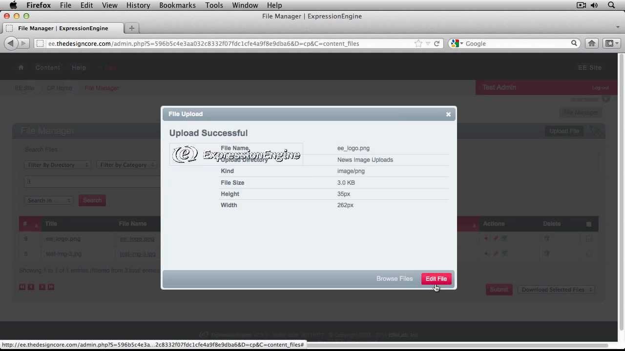 Episode 3 The File Manager Expressionengine Youtube