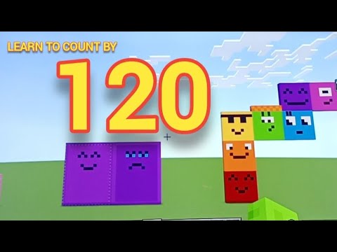Learn To Count By 120 With Noah Minecraft Number Blocks Kids Learning
