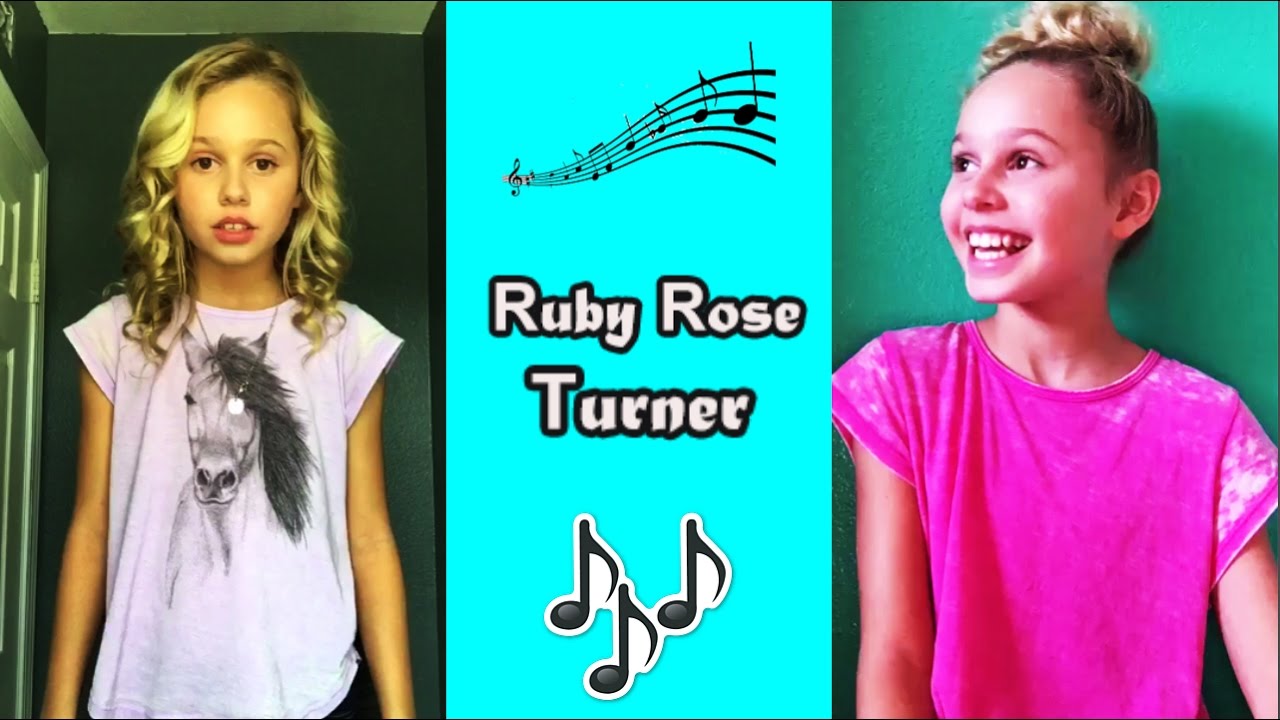 Ruby Rose Turner Musical Ly Compilation 2016 Rubyroseturner Musically