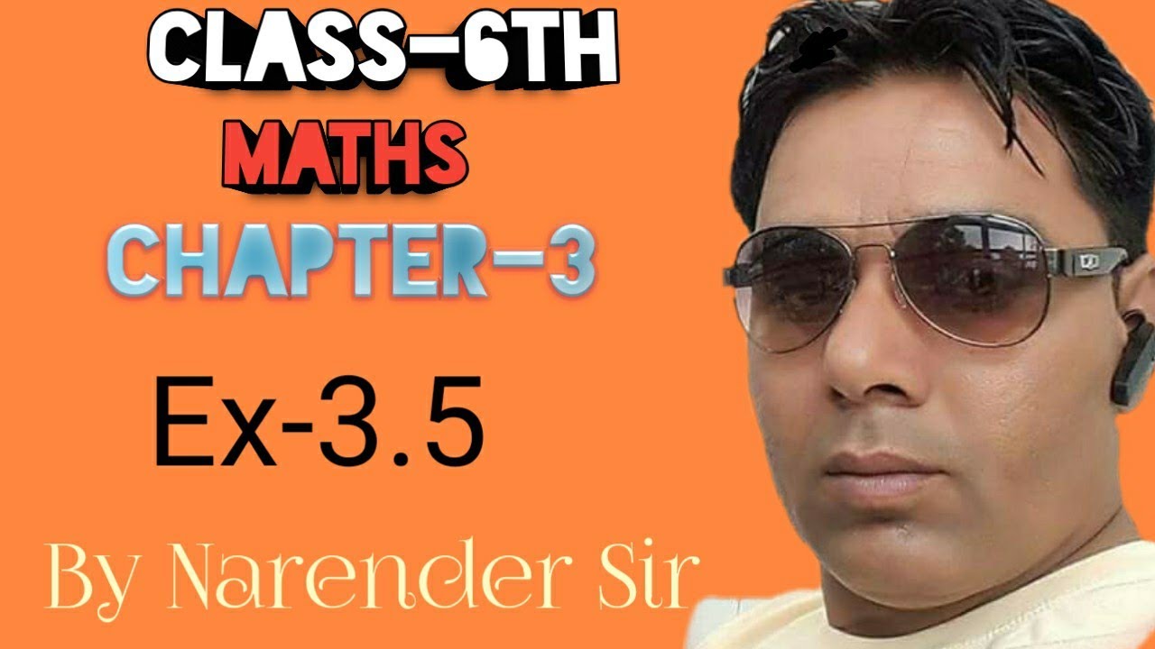 6th Class Maths Youtube