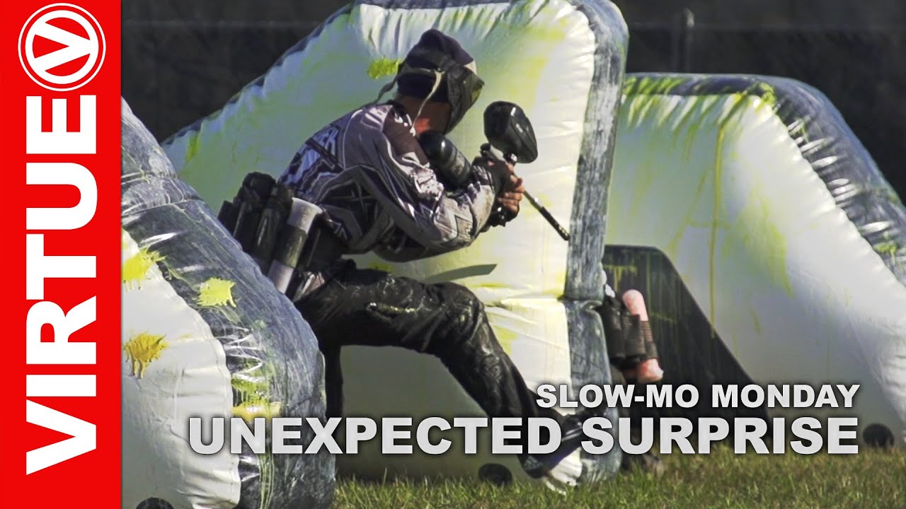 Slow Mo Monday Morning Paintball Unexpected Surprise Youtube