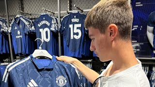 Unboxing 24 25 Manchester United Home World Soccer Shop Mp3 Music & Mp4 ...