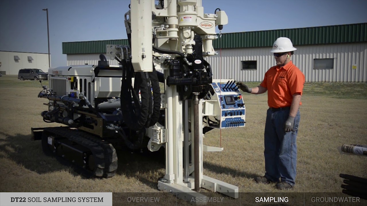 Geoprobe Dt22 Soil Sampling System Youtube