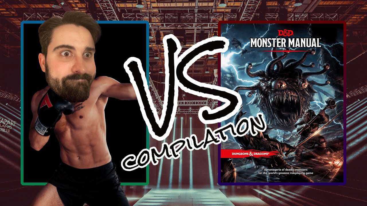 I Fight The Entire Monster Manual Compilation Youtube