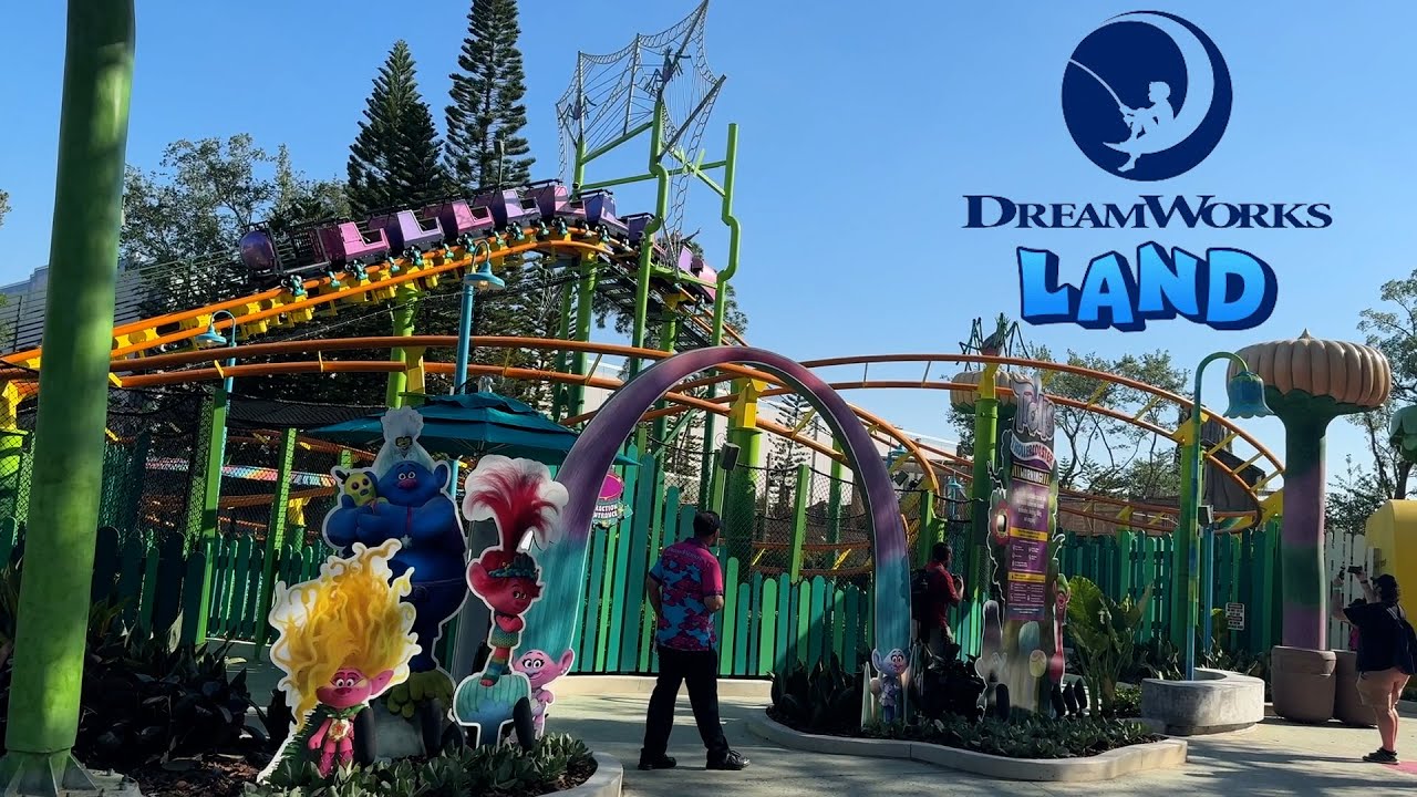 Dreamworks Land Walkthrough Universal Studios Florida Universal