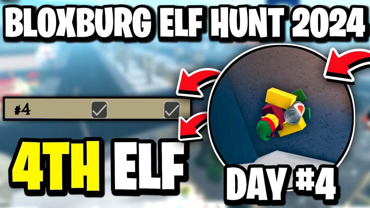 4th Elf Location In Roblox Bloxburg Elf Hunt 2024 Day 4 Elf Hunt