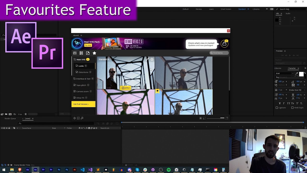 Adobe Extension Quicktip Favourites Feature Youtube