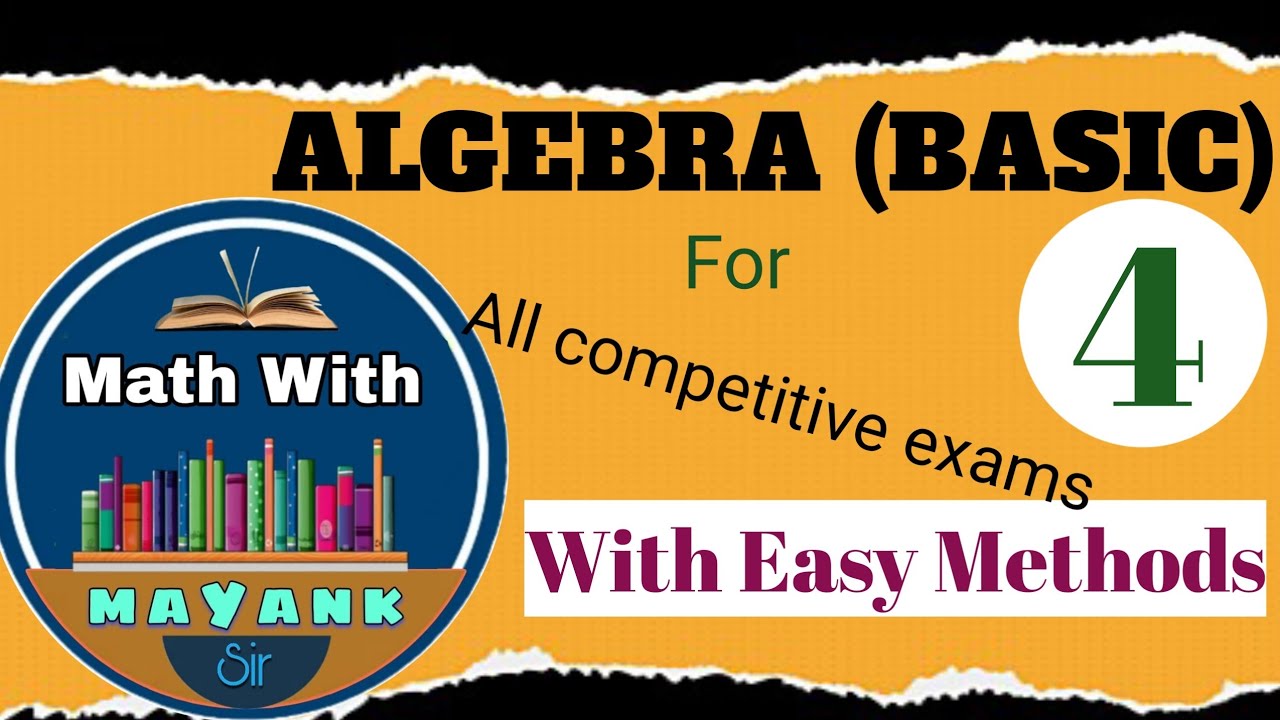 Algebra Basic Part 4 Youtube