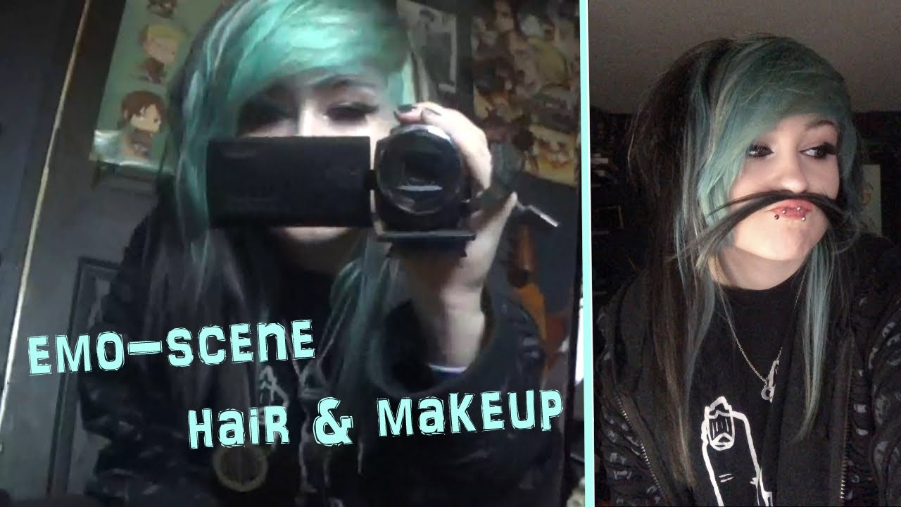 Emo Scene Hair And Makeup Tutorial Saubhaya Makeup