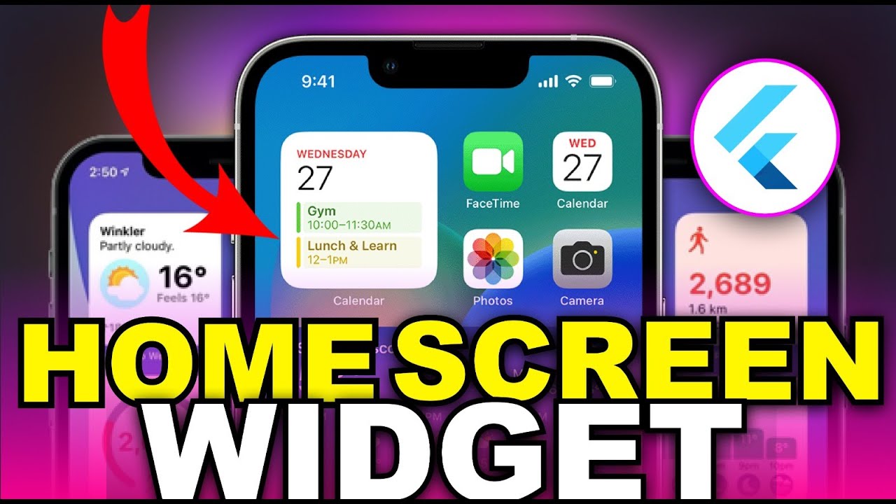 Let S Create Home Screen Widgets With Flutter Develop Home Screen