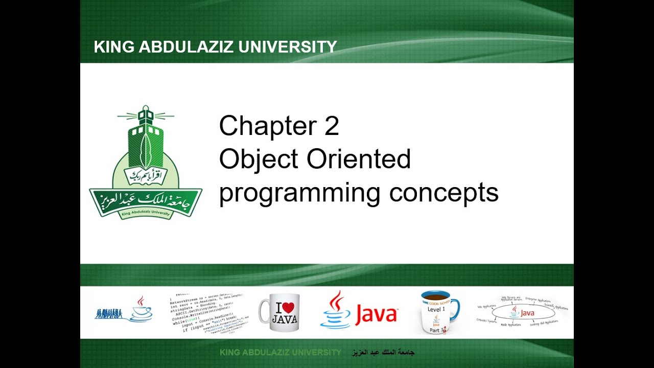 Chapter 2 Object Oriented Programming Concepts Youtube