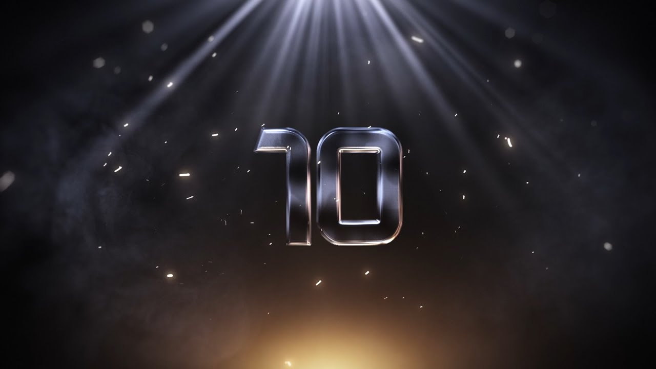 Shocking Flame Explosion Dark Wind 10 Seconds Countdown Video 3