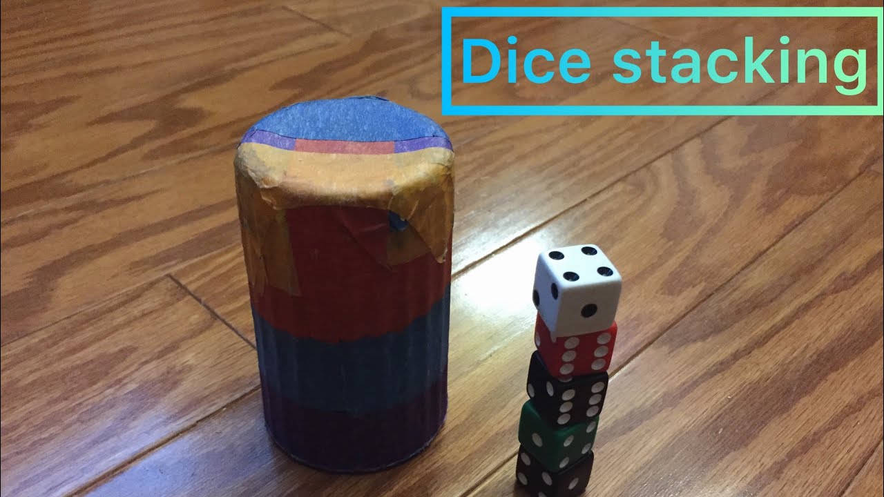 Dice Stacking Trick Shots 2 Youtube