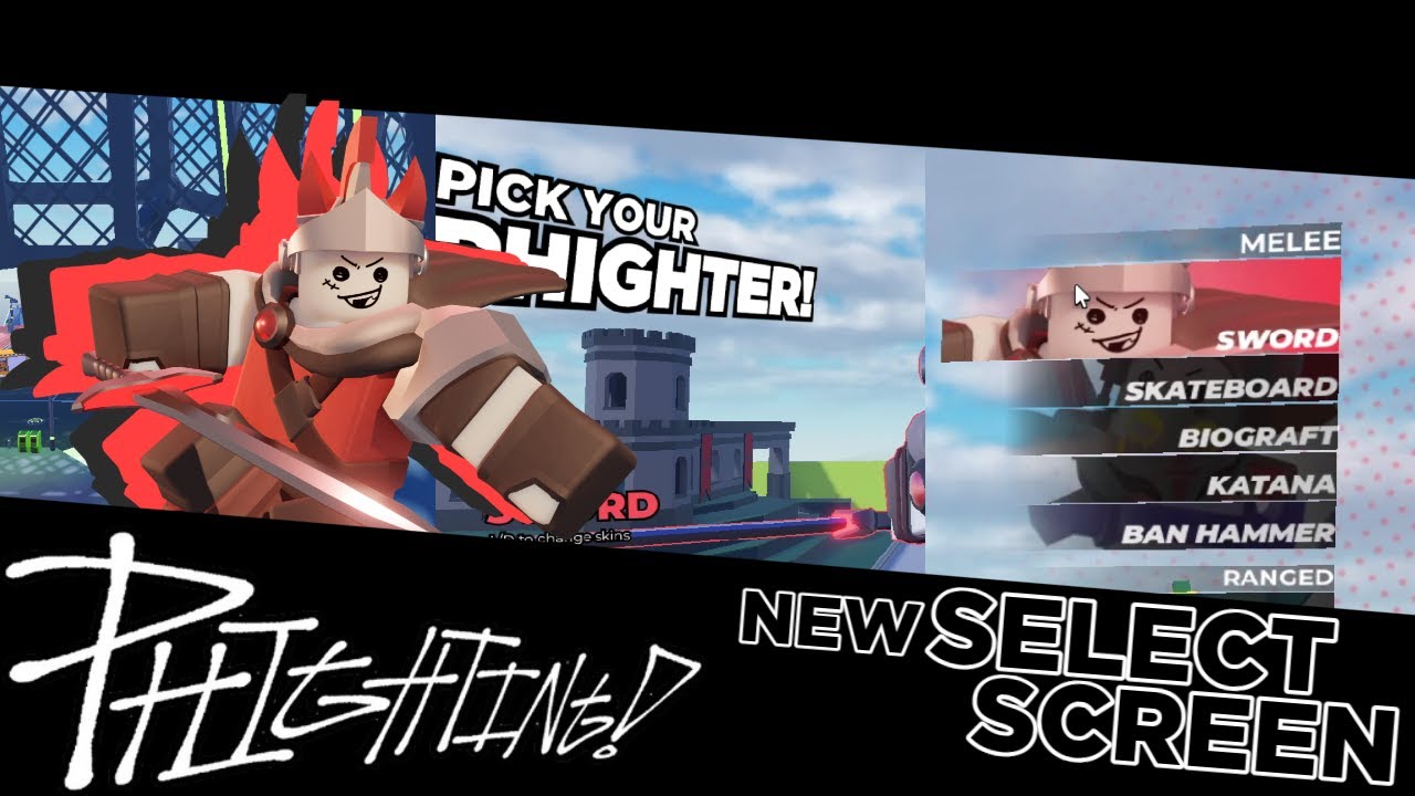 New Phighter Select Screen Phighting Youtube