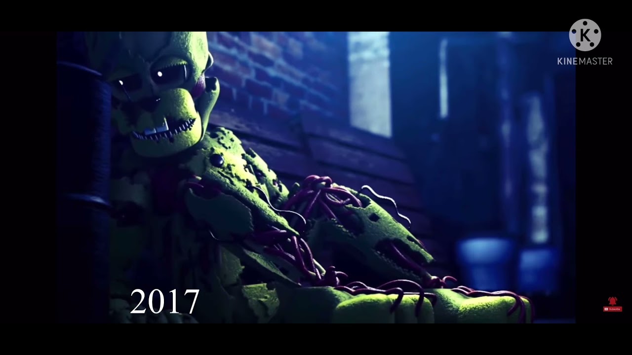Evolution Of Springtrap Youtube